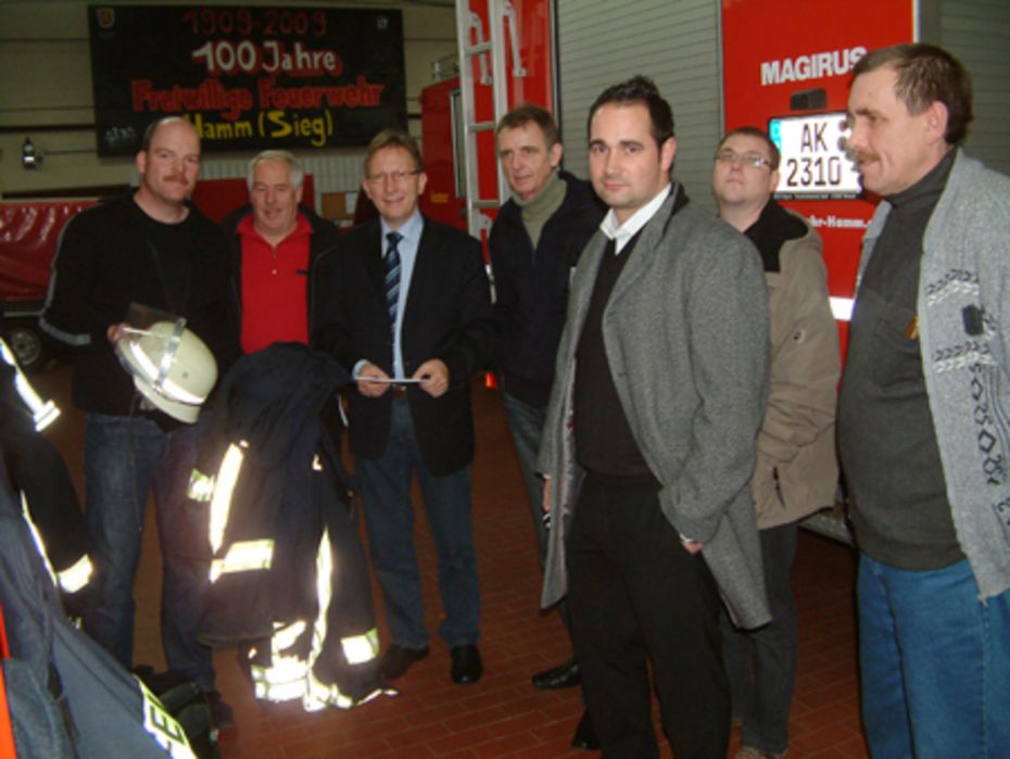 Begehung / Besichtigung - CDU Hamm-Sieg